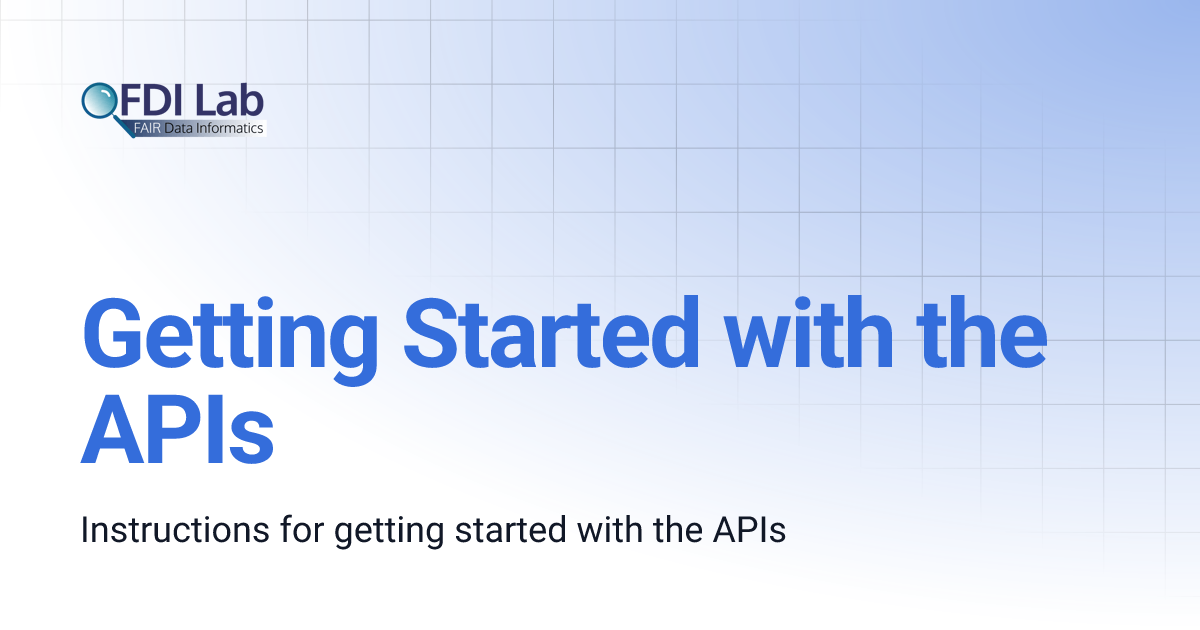 Getting Started with the APIs | API Handbook