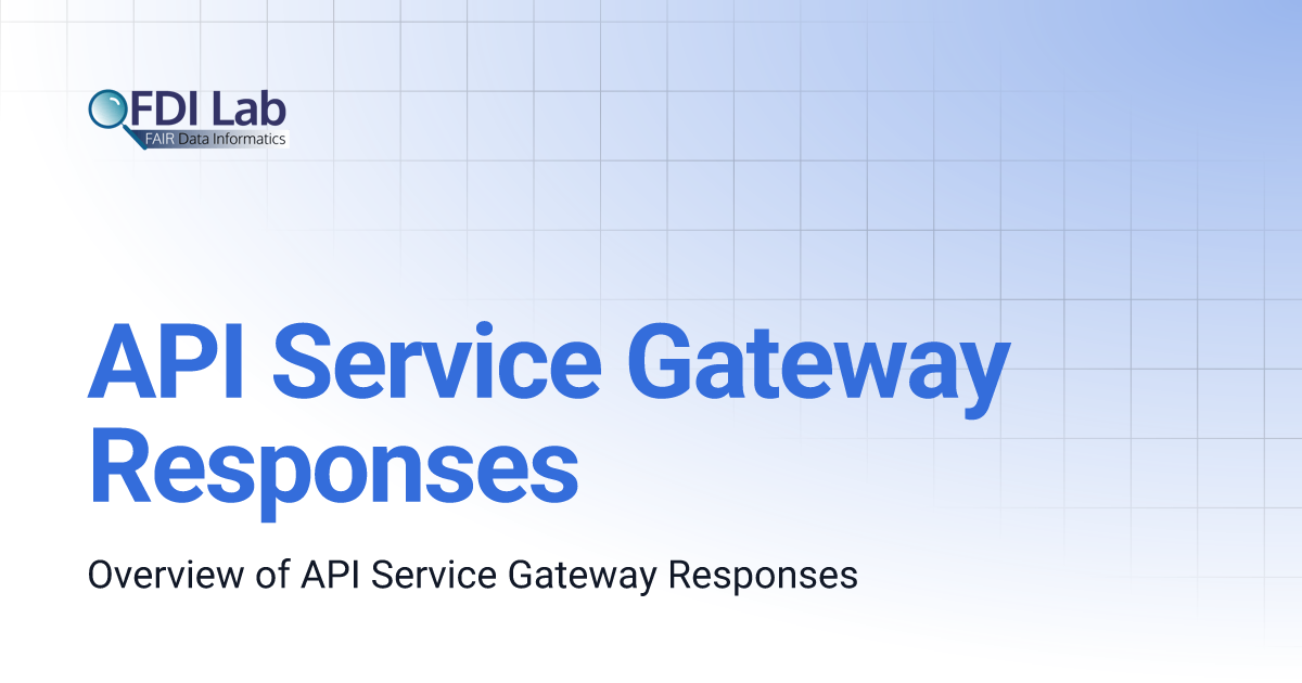 API Service Gateway Responses | API Handbook