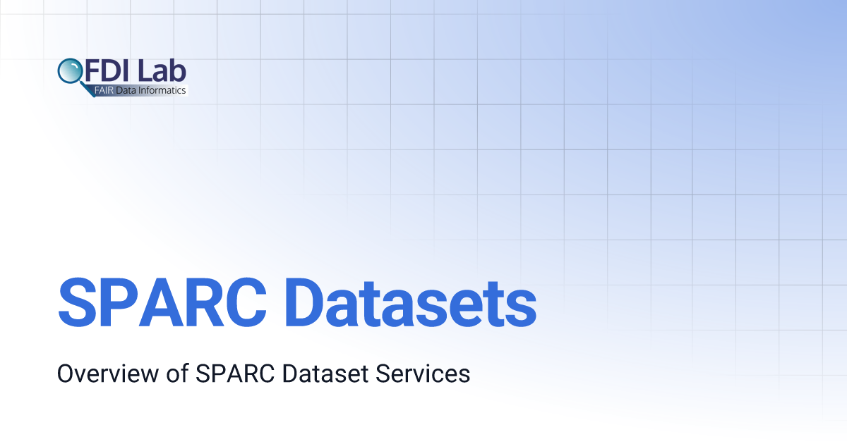 SPARC Datasets | API Handbook